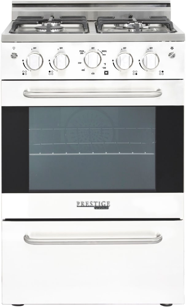 Unique Appliances UGP24VPC1W 24 Inch Freestanding Gas Range with 4 ...