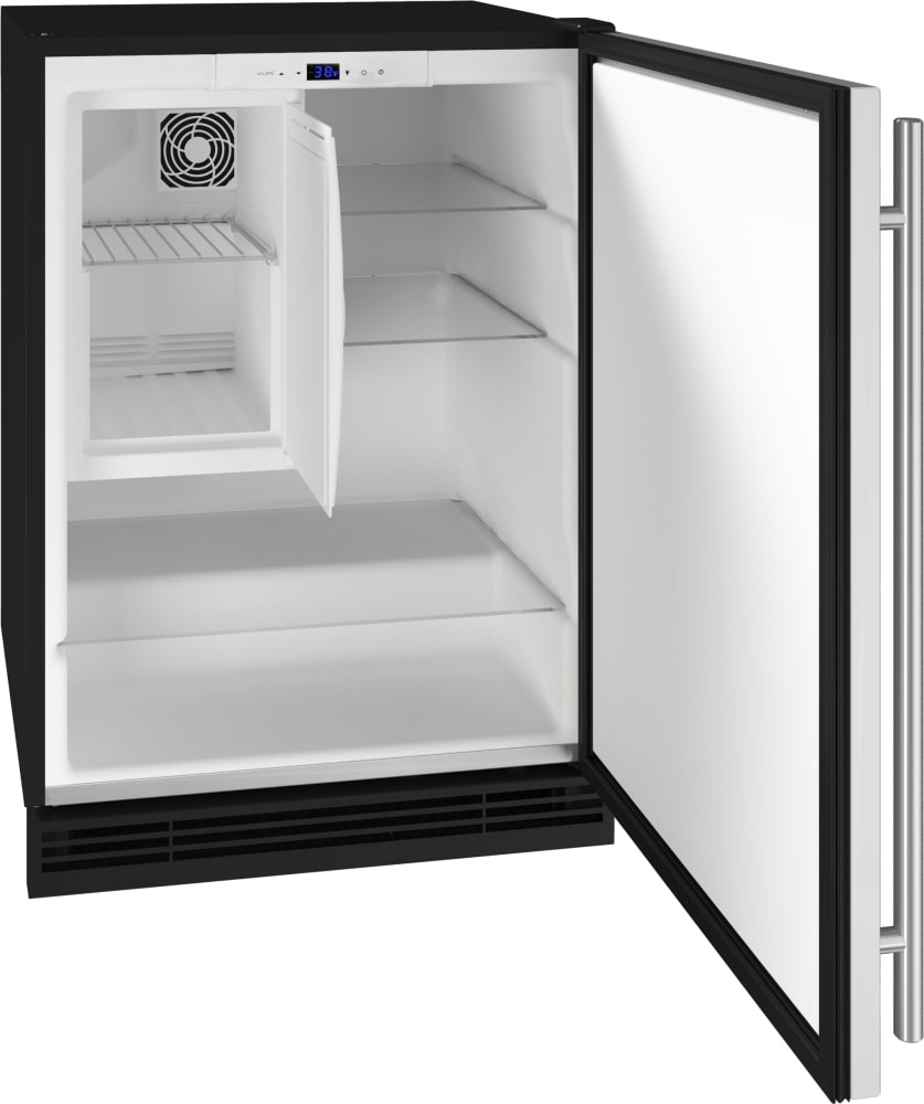 U-Line UHRF124IS01A 24 Inch Compact Refrigerator-Freezer with 5.7 Cu Ft ...