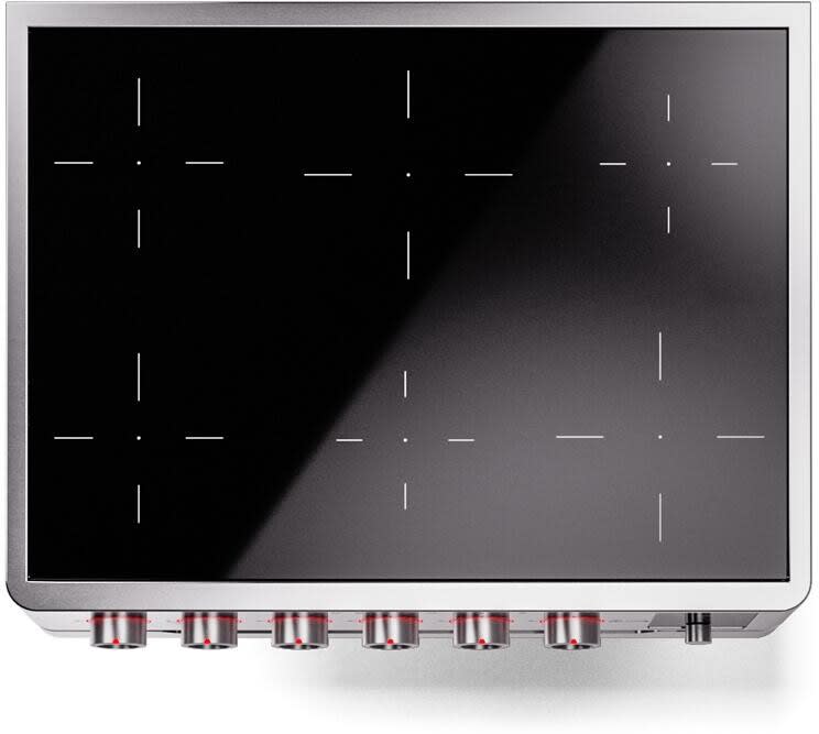 Ilve UPMI09S3SS Panoramagic 36 Inch Freestanding Electric Induction ...