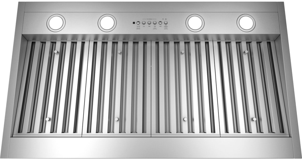 GE UVC9420SLSS Cabinet Insert Smart Range Hood with 4-Speed/610 CFM ...