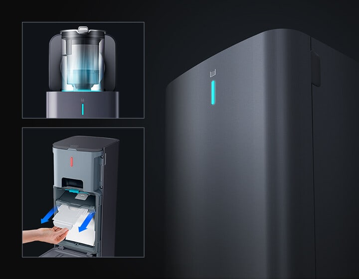 Samsung VCASAE903 Cleaning Station with 5 Layer HEPA Filtration System ...