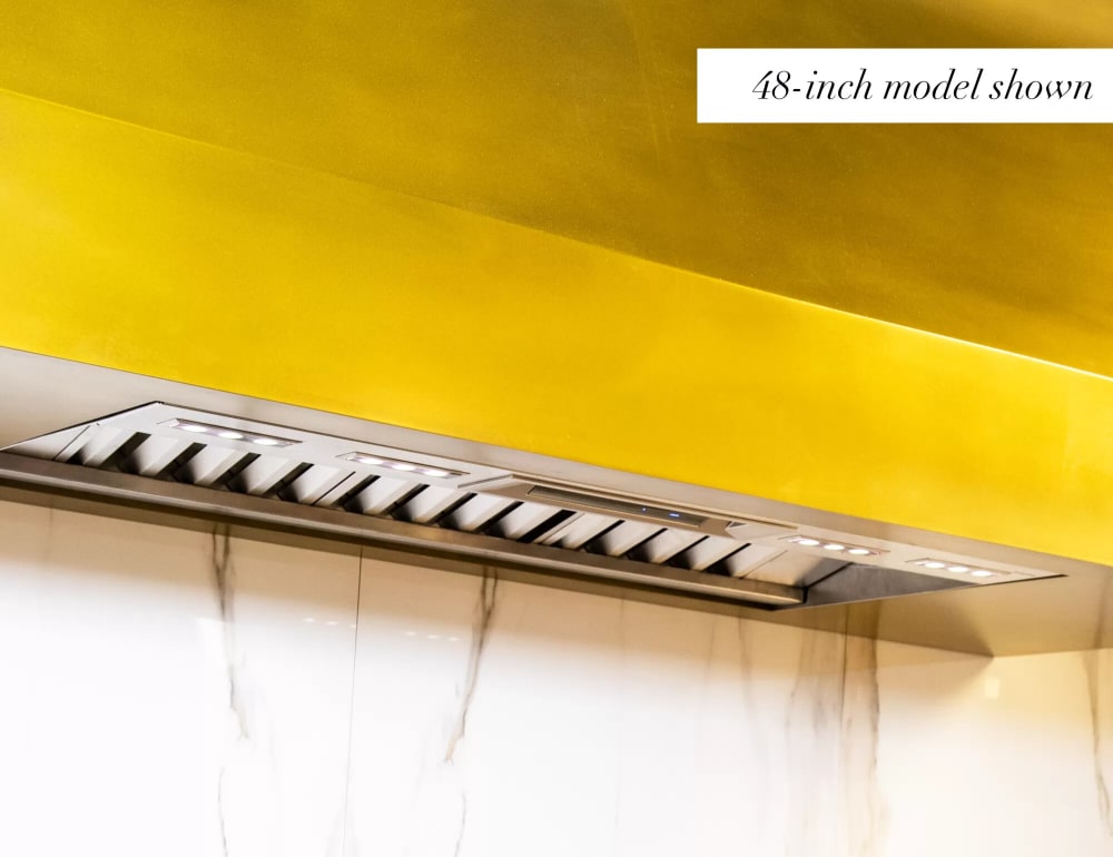 Thermador VCIN36GWS 36 Inch Custom Insert Smart Range Hood with 4-Speed ...