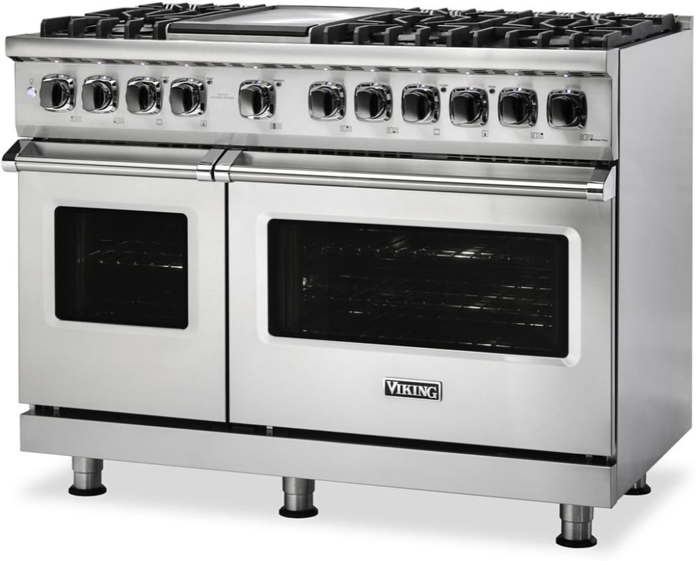 Viking VDR5488BCY 48 Inch Dual Fuel Range with TruConvec™ Convection ...
