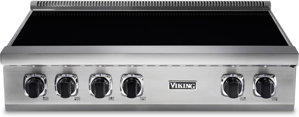 Viking VIRT5366BSS 36 Inch Induction Rangetop with 6 Elements, Wear ...