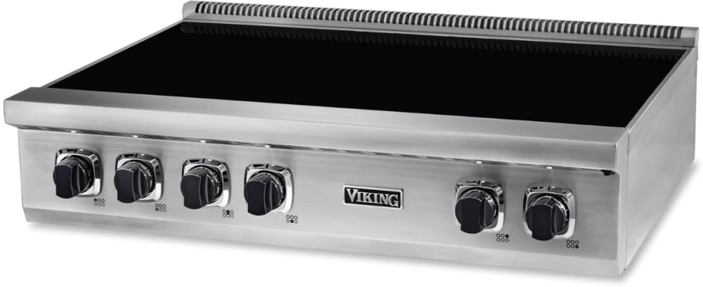 Viking VIRT5366BSS 36 Inch Induction Rangetop with 6 Elements, Wear ...