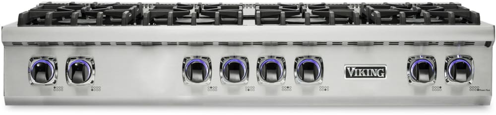 Viking VRT7488BSSLP 48 Inch Pro-Style Gas Rangetop with 8 Elevation ...