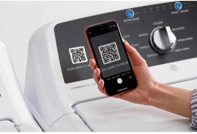 GE VTW525ASRWB 27 Inch Commercial Washer with 4.2 cu ft Capacity, Built ...