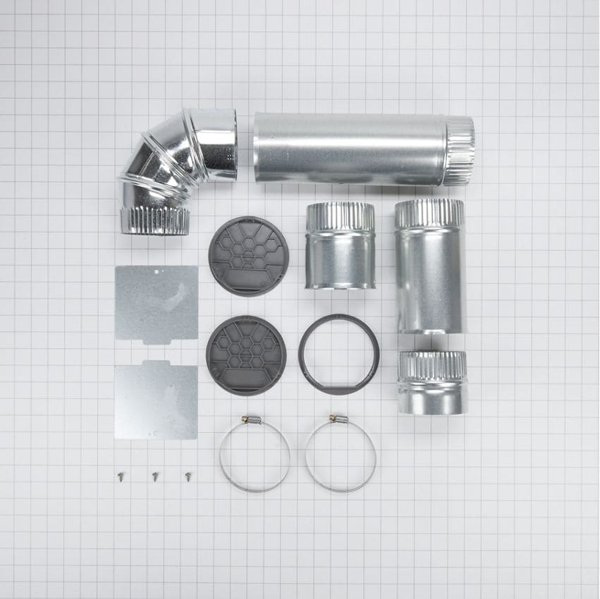 Whirlpool W10470674 4-Way Dryer Vent Kit