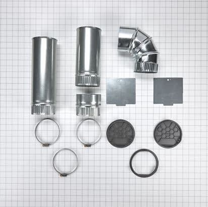 Whirlpool W10704365 Dryer 4-Way Side Vent Kit
