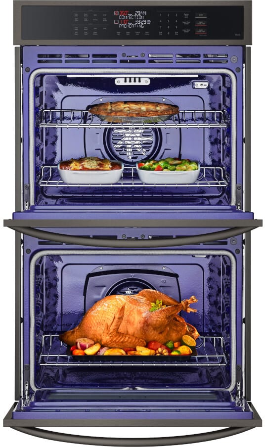 LG WDEP9423D 30 Inch Double Electric Smart Wall Oven with 9.4 cu. ft ...