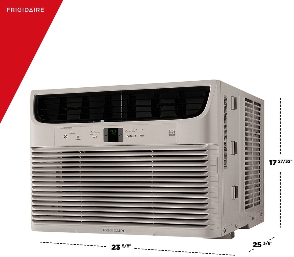 Frigidaire FHWW153WBE 15,000 BTU Window-Mounted Smart Room Air ...