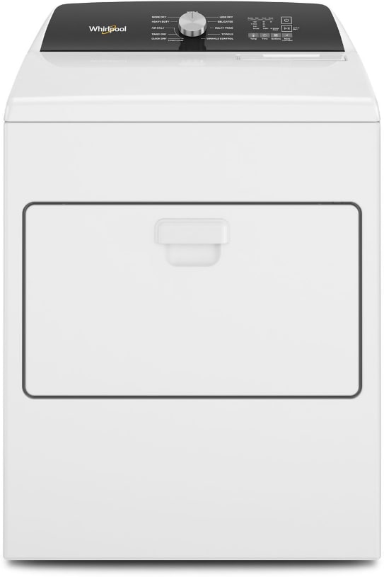 Whirlpool WED500RLW 29 Inch Electric Dryer with 7 cu. ft. Capacity ...