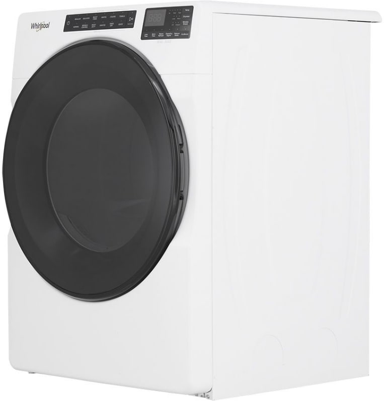 Whirlpool WED6605MW 27 Inch Electric Dryer with 7.4 cu. ft. Capacity ...