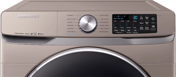 Samsung WF45R6300AC 27 Inch Front Load Smart Washer with 4.5 Cu. Ft ...