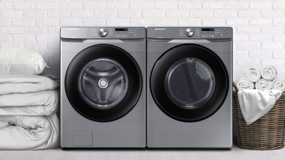 Samsung WF45T6000AP 27 Inch Front Load Washer with 4.5 Cu. Ft. Capacity ...