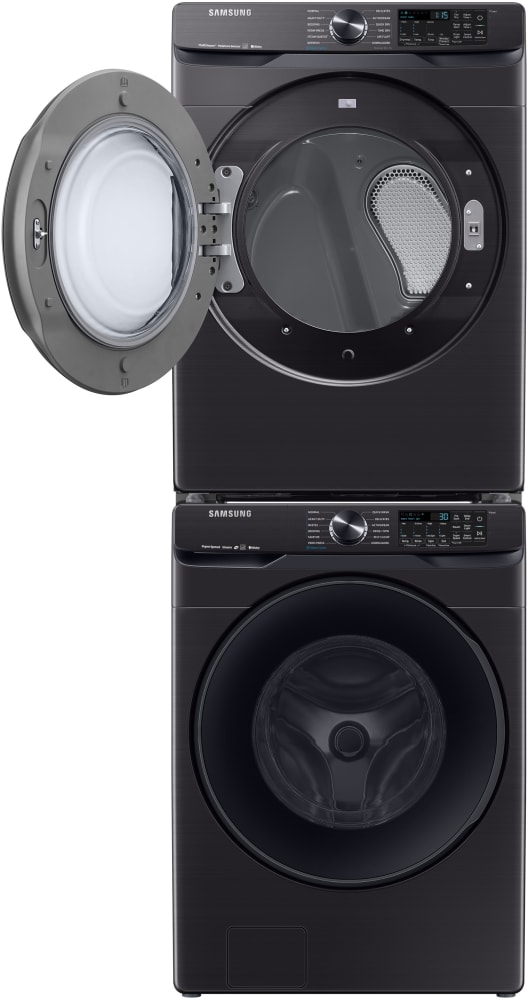 Samsung SAWADREV85003 Stacked Washer & Dryer Set with Front Load Washer ...