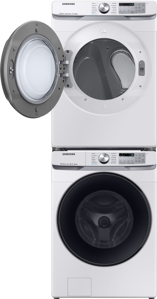 Samsung SAWADRGW85003 Stacked Washer & Dryer Set with Front Load Washer ...