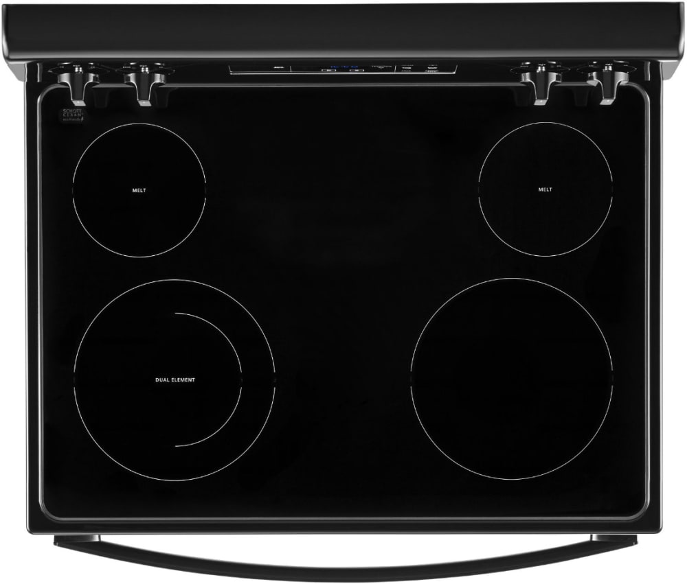 Whirlpool WFE320M0JB 30 Inch Freestanding Electric Range with 4 Radiant ...