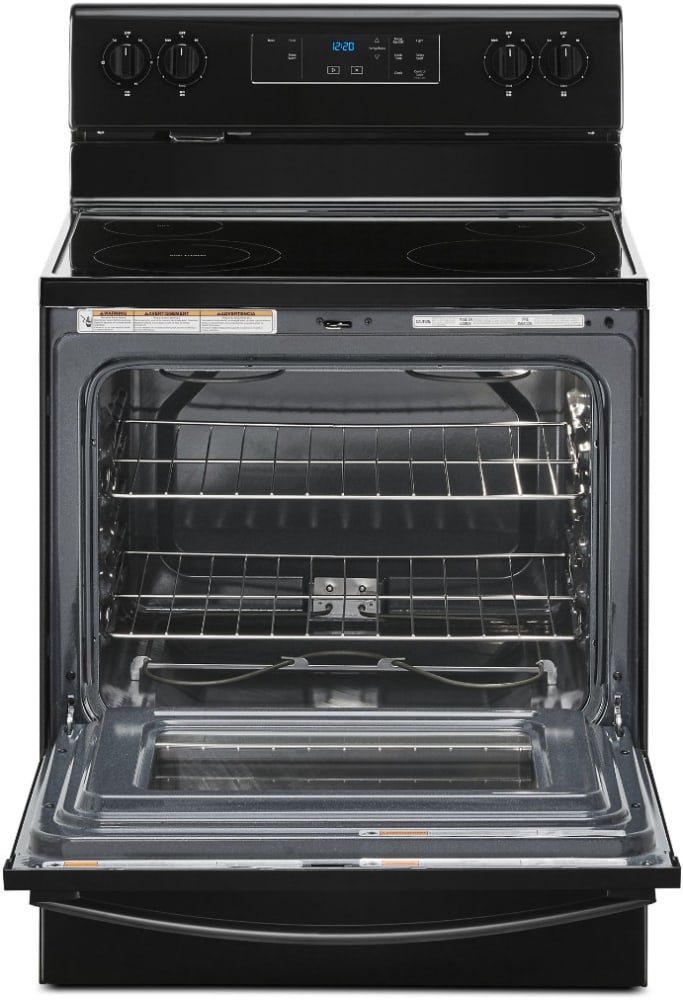 Whirlpool WFE320M0JB 30 Inch Freestanding Electric Range with 4 Radiant ...