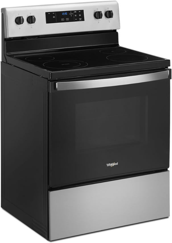 Whirlpool WFE320M0JS 30 Inch Freestanding Electric Range with 4 Radiant ...