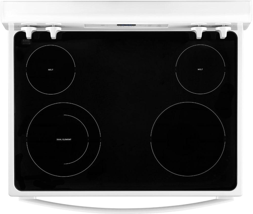 Whirlpool WFE320M0JW 30 Inch Freestanding Electric Range with 4 Radiant ...