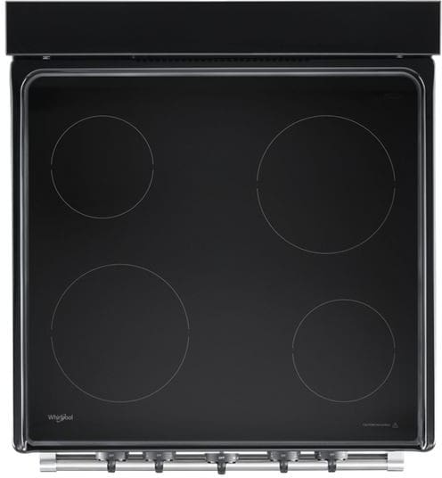 Whirlpool WFE500M4HS 24 Inch Freestanding Electric Range with 4 Radiant ...