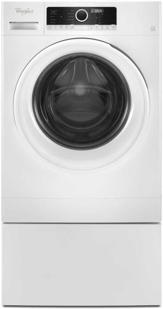 Whirlpool WFW3090GW 24 Inch Compact Front Load Washer with Tailored ...