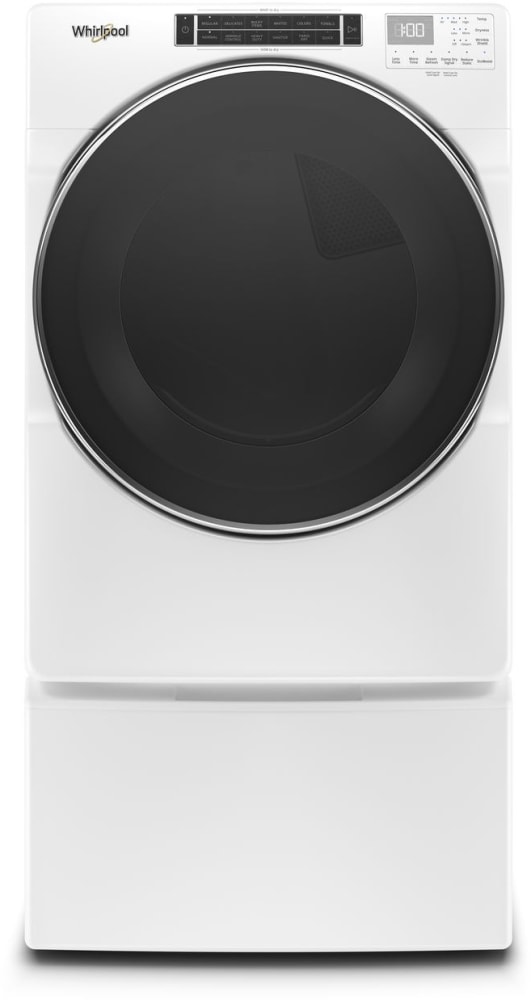 Whirlpool WPWADRGW86202 Side-by-Side on 10 inch Pedestals Washer ...