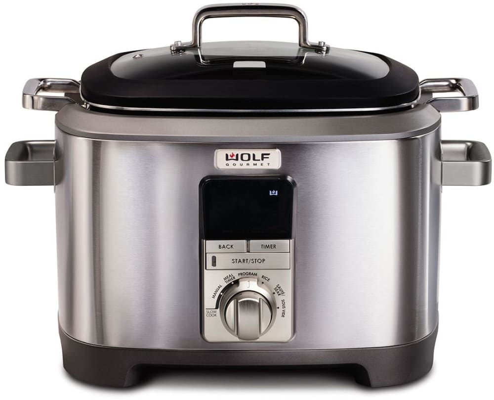 Wolf Gourmet WGSC120S 7 Quart Multi-Function Cooker with 6 Cooking ...