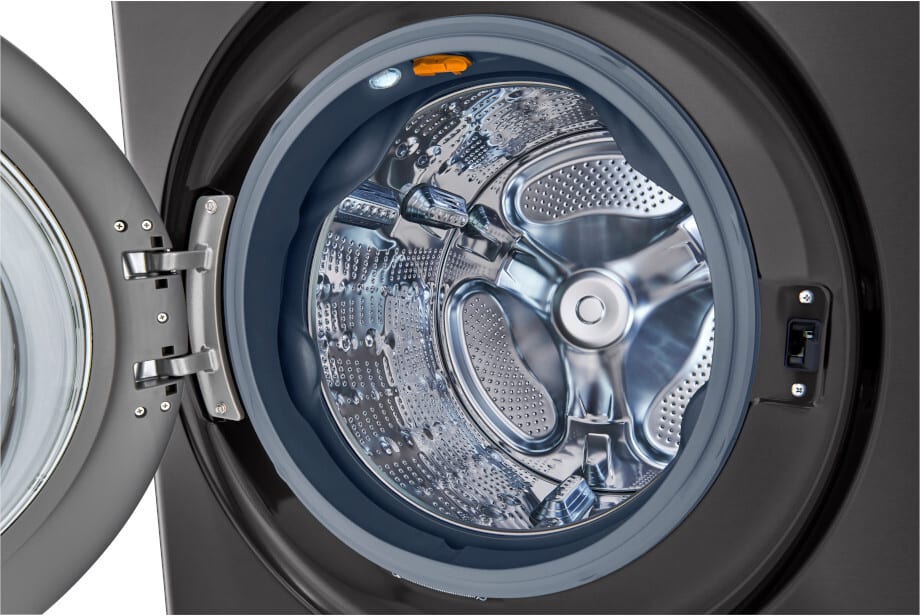 LG WKEX300HBA 27 Inch Smart Electric Single Unit WashTower with 5.0 cu ...