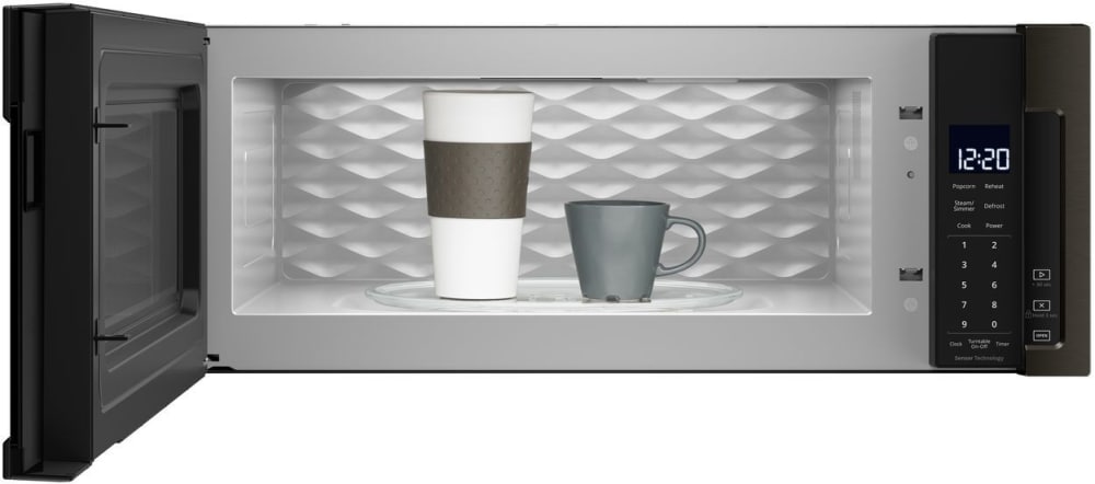 Whirlpool WML75011HV 1.1 cu. ft. Over-the-Range Low Profile Microwave ...