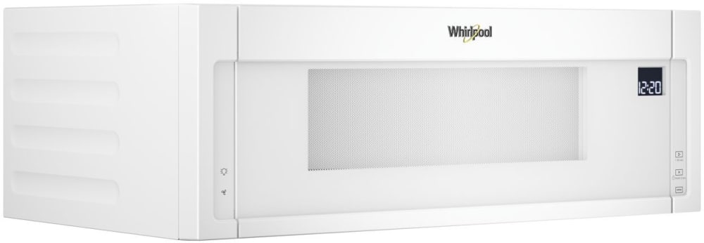 Whirlpool WML75011HW 1.1 cu. ft. Over-the-Range Low Profile Microwave ...