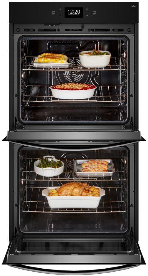 Whirlpool WOED7027PZ 27 Inch Double Electric Smart Wall Oven with 8.6 ...