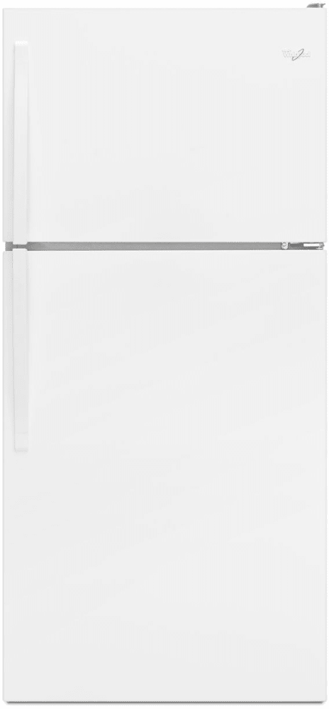Whirlpool WRT148FZDW 30 Inch Top Freezer Refrigerator with 18.25 cu. ft ...