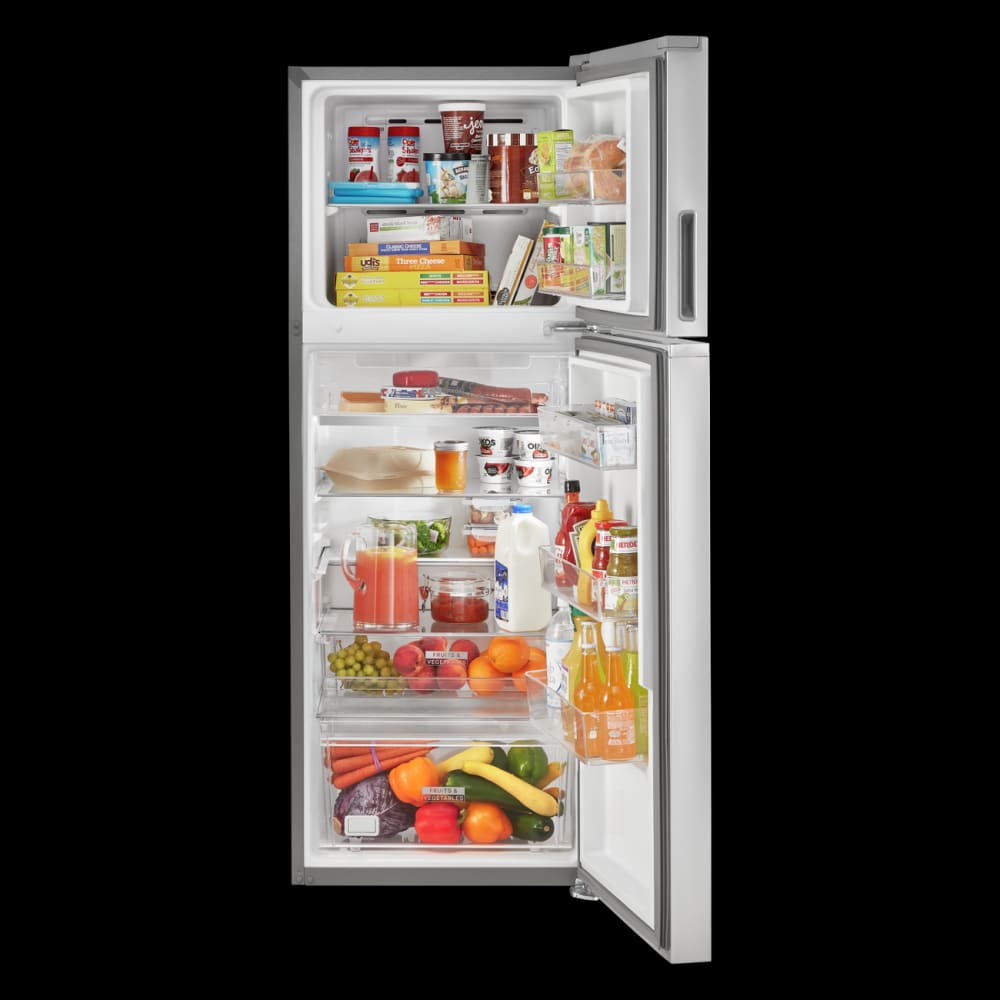 Whirlpool WRT313CZLZ 24 Inch Top Freezer Refrigerator with 12.9 Cu Ft ...