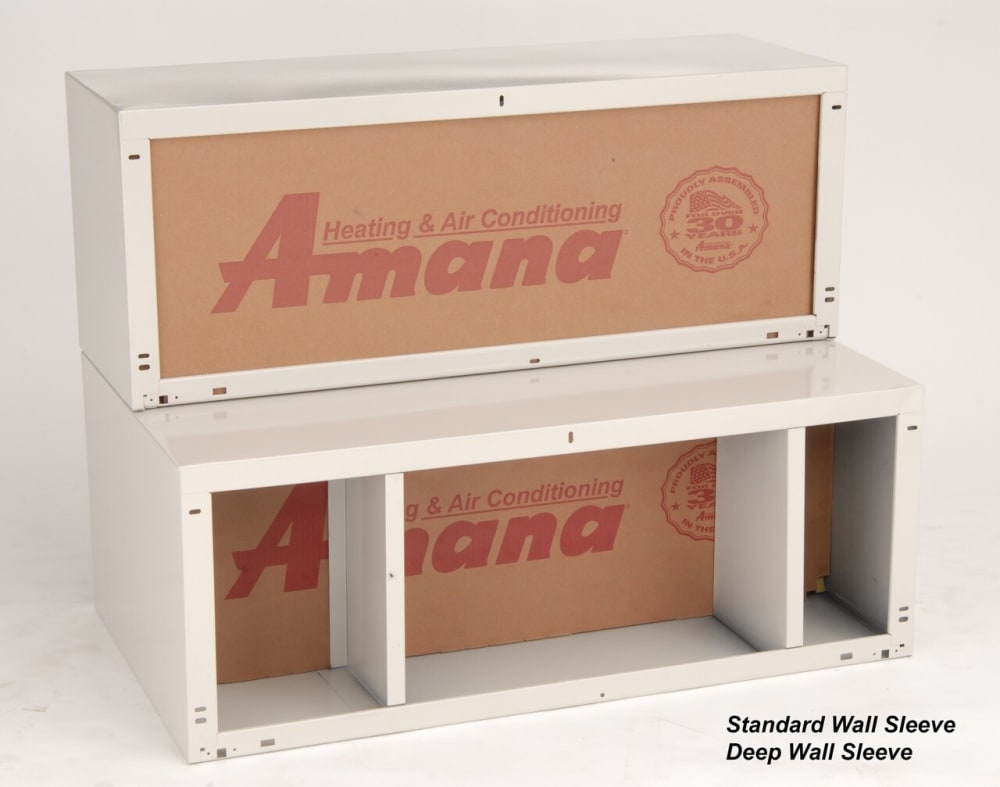 Amana WS900QWGS 42 Inch Standard-Depth PTAC Wall Sleeve with Heavy ...