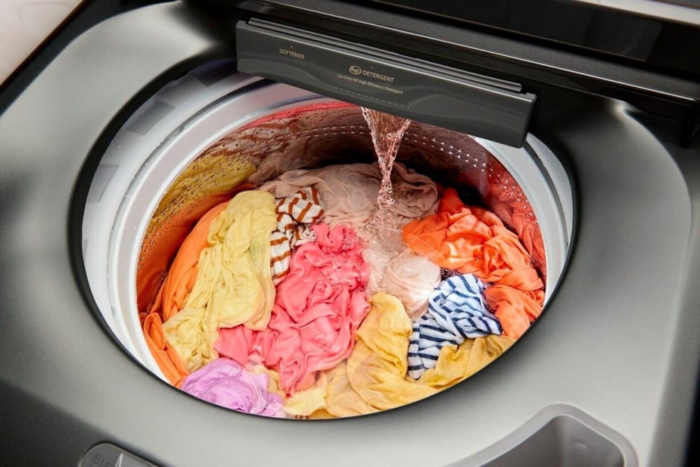 Whirlpool WTW6157PB 27 Inch High Efficiency Top Load Washer with 5.3 Cu ...