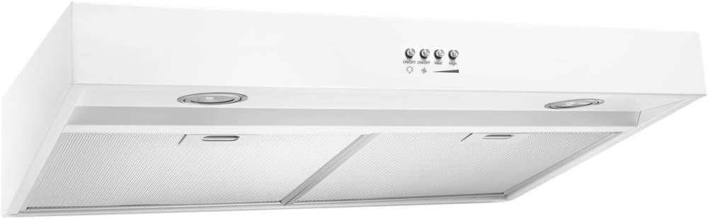 Whirlpool WVU37UC6FW 36 Inch Under Cabinet Range Hood with 3-Speed/250 ...