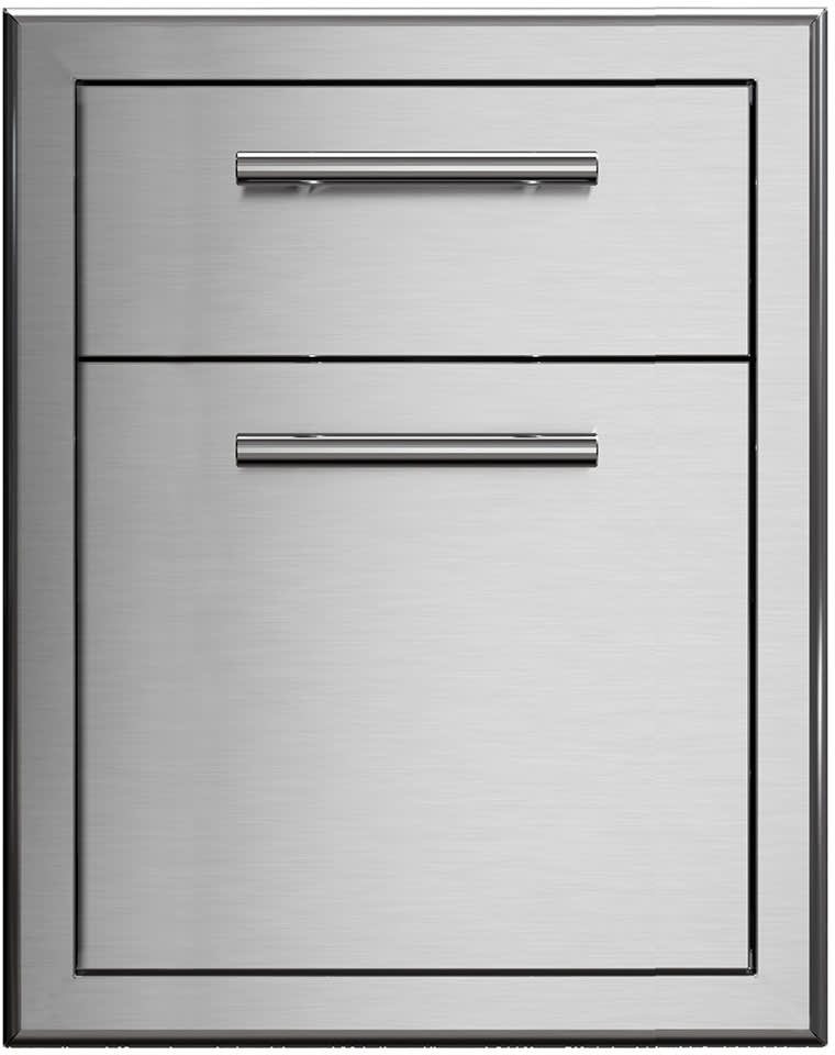 XO XOG19DRAWER 19 Inch Pro-Grade Luxury Double Drawer with Convenient ...