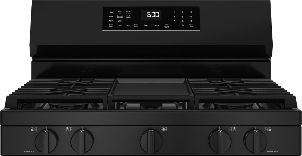 GE GGF600AVBB 30 Inch Freestanding Gas Smart Range with 5 Sealed ...