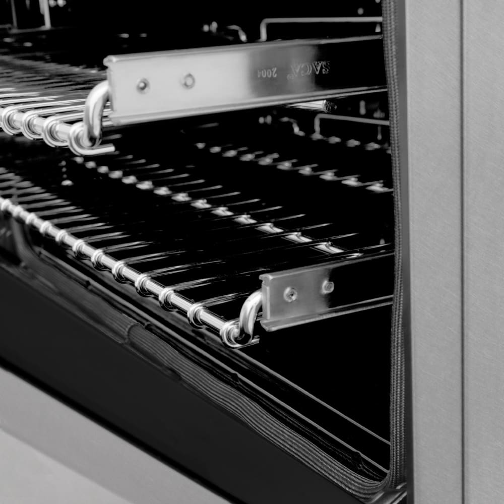 ZLINE RGSSN24 24 Inch Freestanding Professional Gas Range with 4-Sealed ...