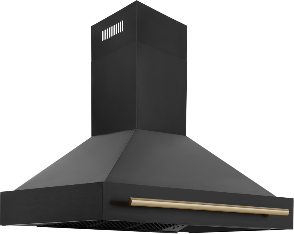 ZLINE BS655Z48CB 48 Inch Wall Mount Range Hood with 700 CFM Motor, 4 ...
