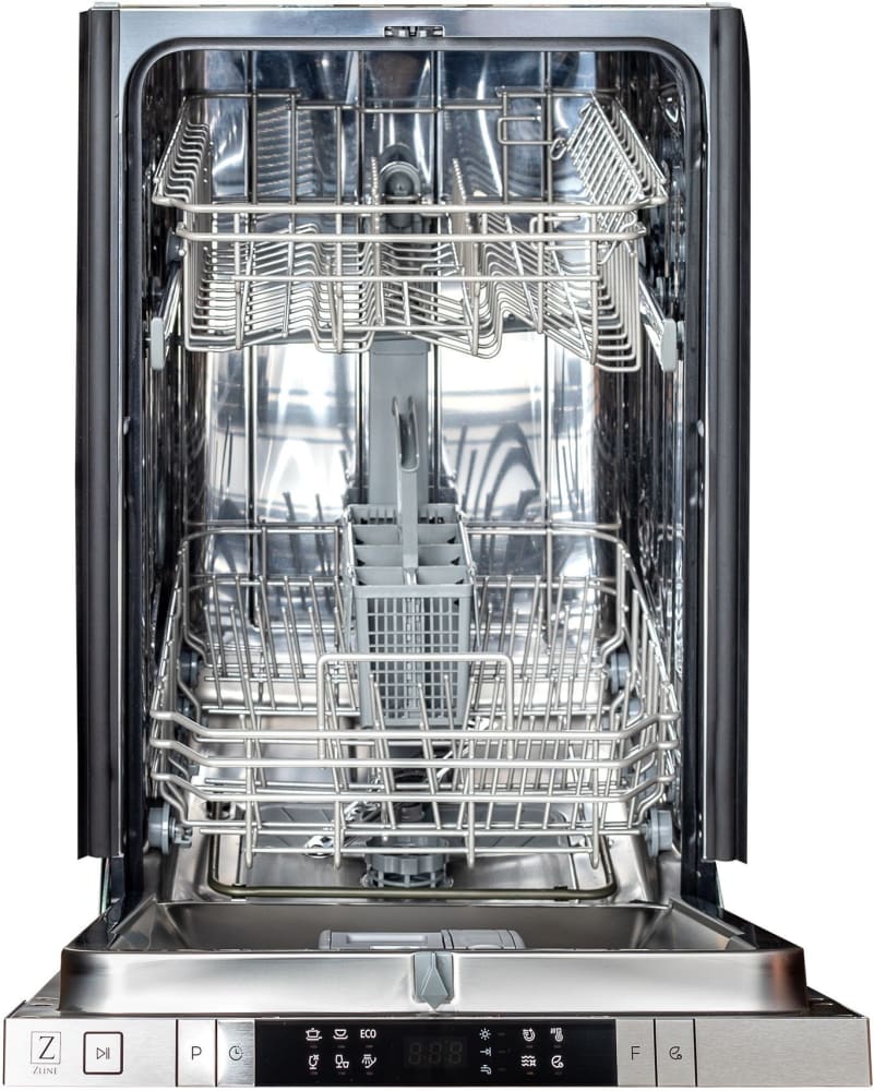 ZLINE DWHHH18 18 Inch Fully Integrated Built-In Dishwasher with 16 ...