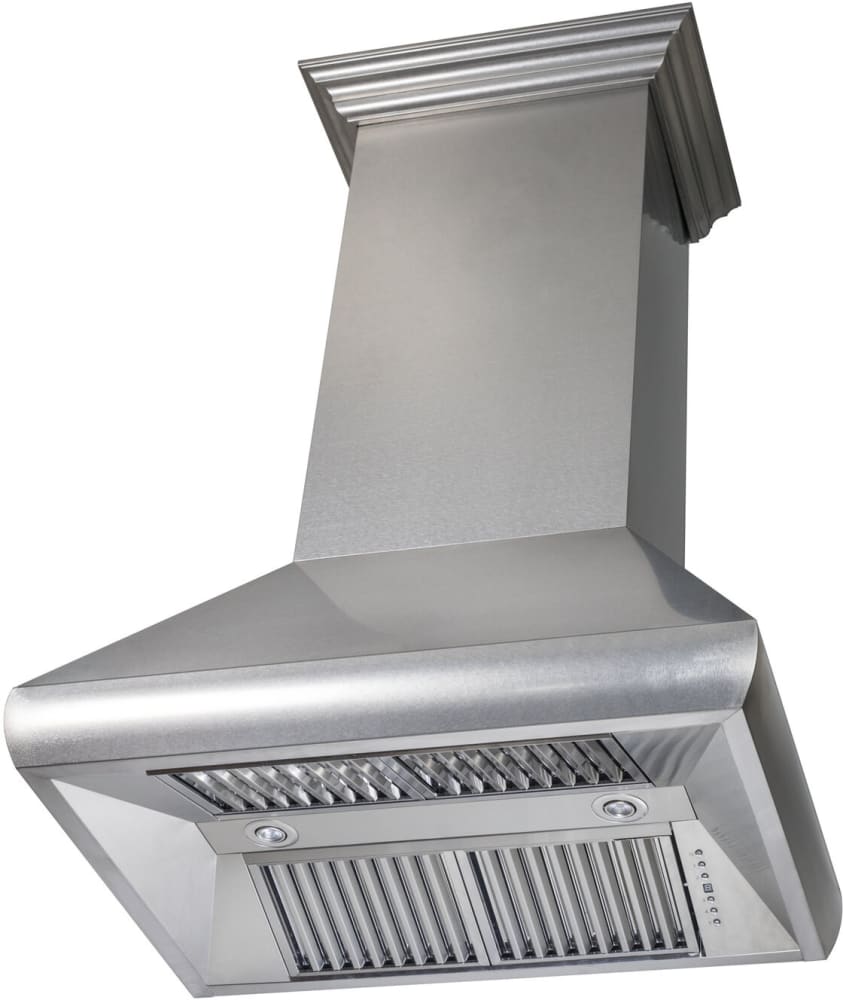 ZLINE 8687S36 Outdoor Wall Mount Range Hood with 4-Speed 700 CFM Motor ...