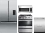 Fisher & Paykel RF201ADUSX5 36 Inch French Door Refrigerator with ...