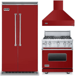 Viking VCWH53648AR 36 Inch Wall Mount Chimney Range Hood with Optional ...