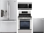 LG LFX21976ST 36 Inch Counter Depth French Door Refrigerator with ...