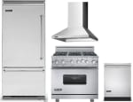 Viking RVCH336SS 36 Inch Wall Mount Chimney Range Hood with 460 CFM ...
