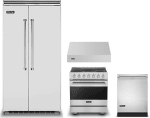 Viking VCSB5423SS 42 Inch Built-in Side by Side Refrigerator with 25.3 ...