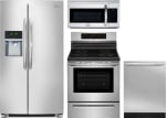 Frigidaire FGHC2331PF 36 Inch Counter Depth Side-by-Side Refrigerator ...